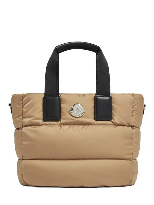 Moncler Mini Caradoc Tote Bag - Medium Beige