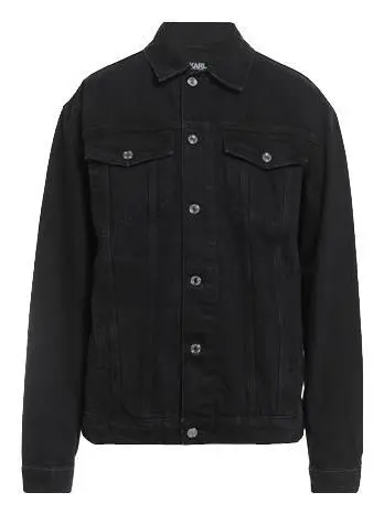 Karl Lagerfeld Trucker Jacket - Black
