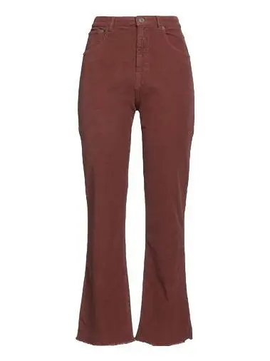 OTTOD'AME Bootcut Corduroy Pants - Brown