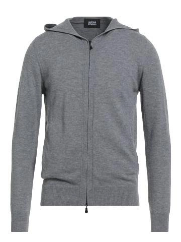 Alpha Studio Wool Cardigan - Grey