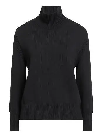 Alpha Studio Knitted Turtleneck - Black