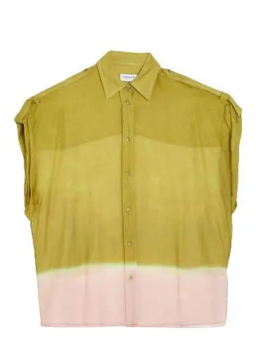 DONDUP Crepe Shirt - Green