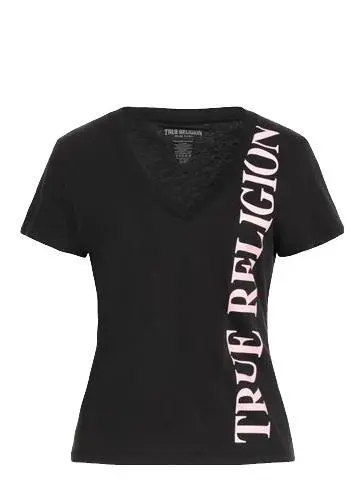 True Religion Logo-print T-shirt - Black