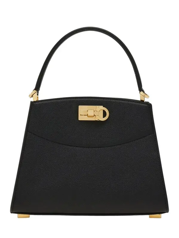 FERRAGAMO Studio Box Bag - Black