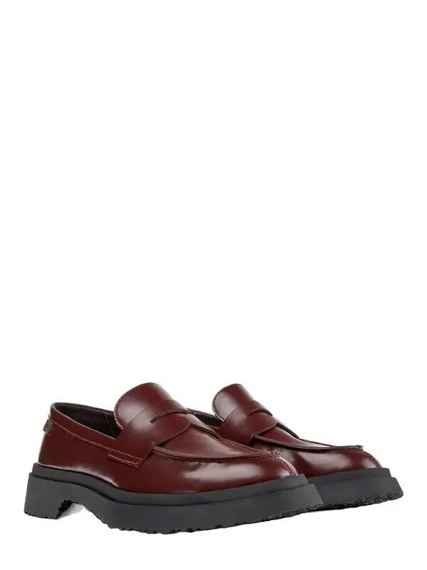 Camper Walden Penny Loafer - Burgundy