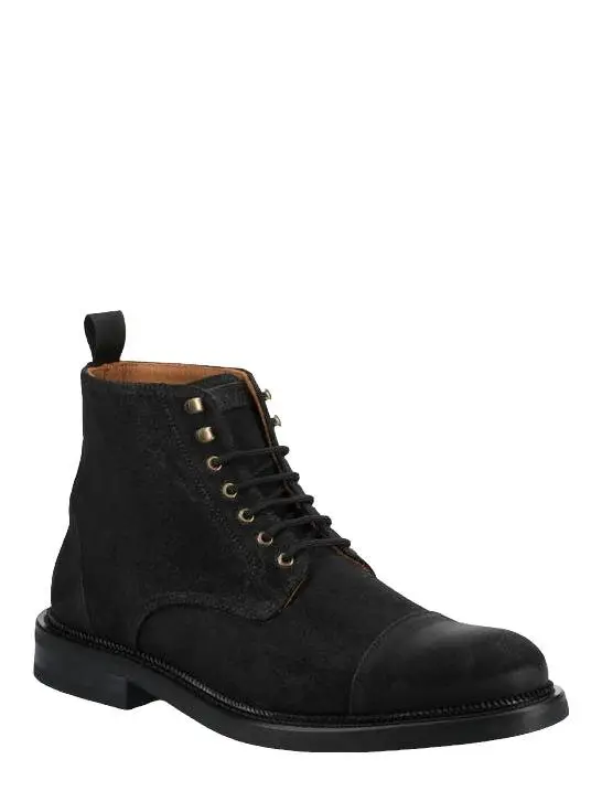 Taft Rome Dress Boot - Black Suede