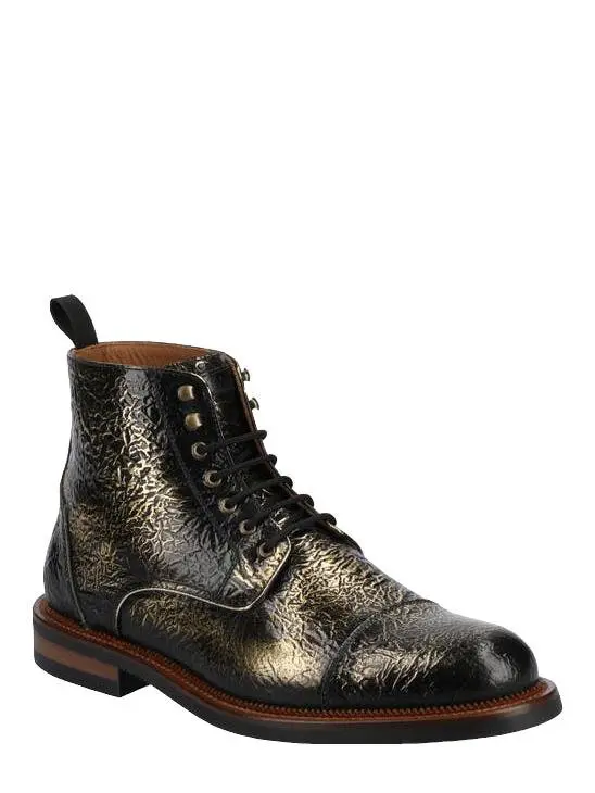 Taft Rome Leather Dress Boots - Bronze