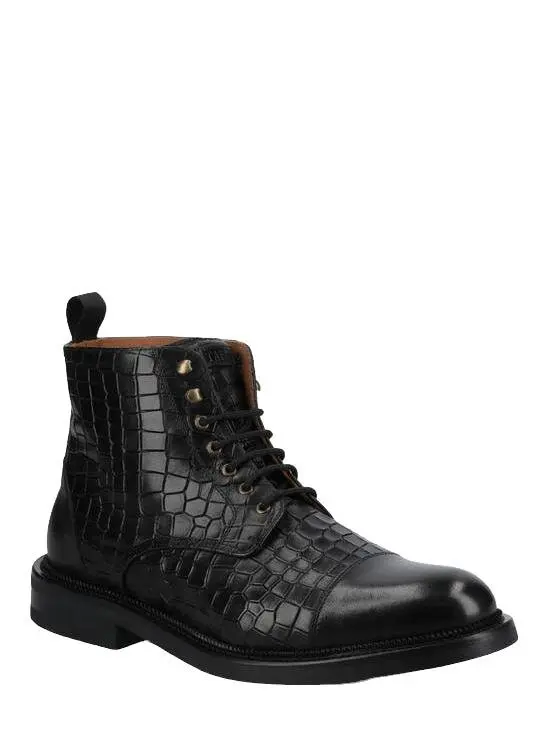 Taft Rome Dress Boot - Croco/black