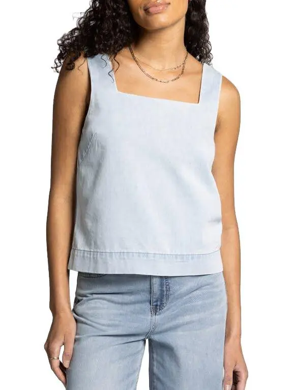 THREAD & SUPPLY Millicent Denim Tank - Isla Wash