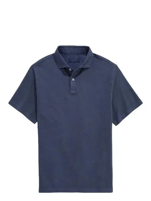 Vineyard Vines Lived-in Piqué Polo - Nautical Navy