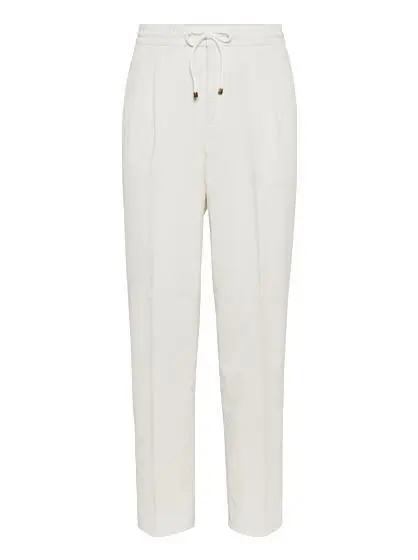 Brunello Cucinelli Corduroy Trousers - Ecru