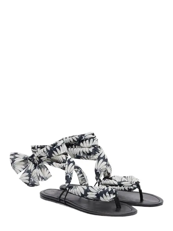 Farm Rio Floral Thong Sandals - Multicoloured