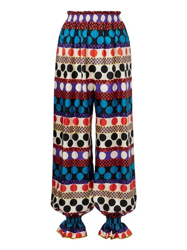 Valentino Garavani Printed Silk Culottes - Multicoloured