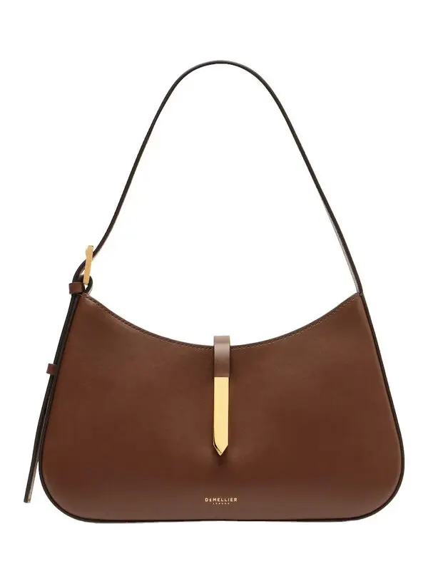DEMELLIER Tokyo Leather Shoulder Bag - Brown