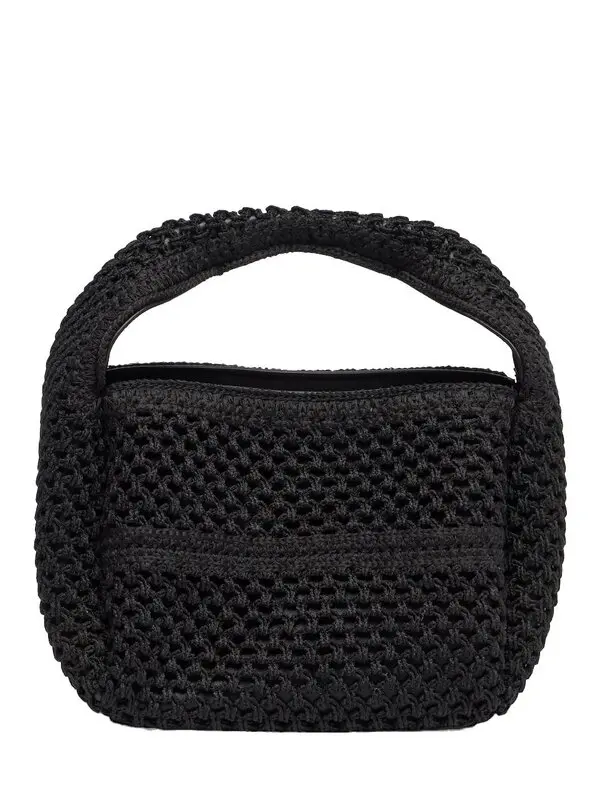 TOTEME Crochet Tote Bag - Black