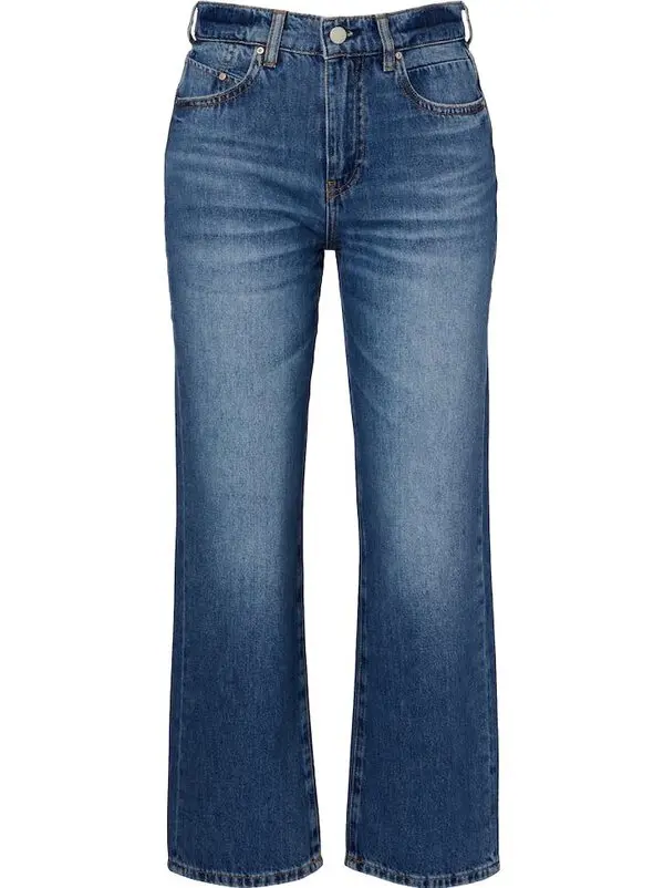 Ag Florence Straight Leg Jeans - Blue