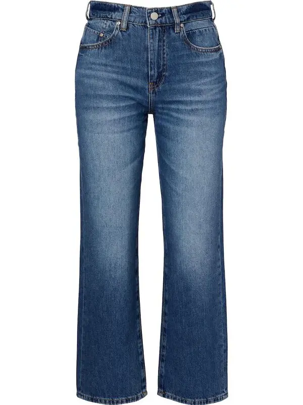 Ag Florence Straight Leg Jeans - Blue