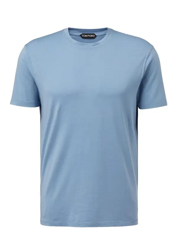TOM FORD Jersey T-shirt - Blue