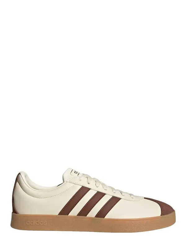Adidas Vl Court 2.0 Sneakers - Cream White/preloved Brown/gum