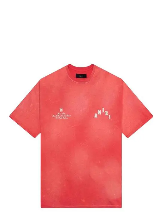 Amiri Vintage Collegiate T-shirt - Red