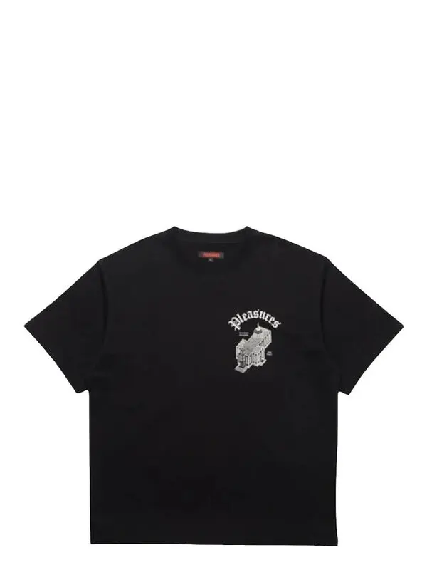 PLEASURES Chapel Heavyweight Shirt - Black