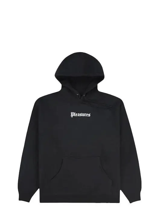 PLEASURES Burn Again Hoodie - Black