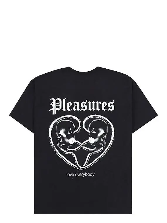 PLEASURES Connected T-shirt - Black