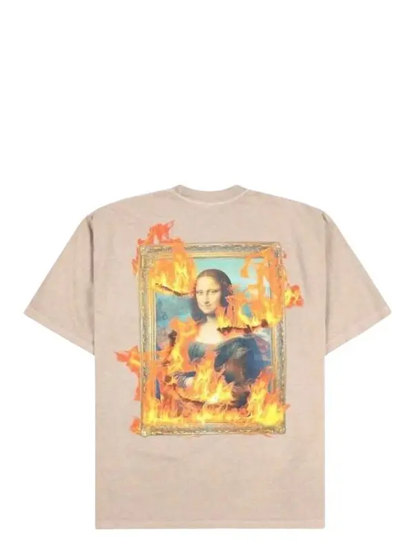 PLEASURES Burn Again T-shirt - Beige