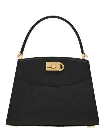 FERRAGAMO Studio Box Bag - Black