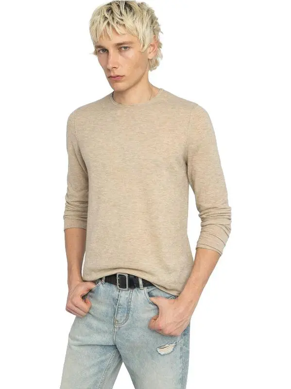 Zadig&Voltaire Teiss Cashmere Sweater - White