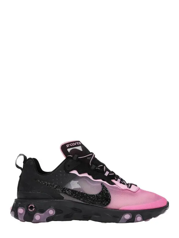 Nike React Element 87 Sneakerroom Breast Cancer Awareness Swarovski - Black/pink