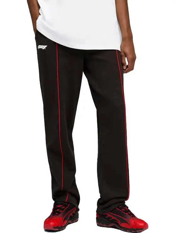 PUMA Relaxed Fit Formula 1® Logo Sweatpants - Puma Black