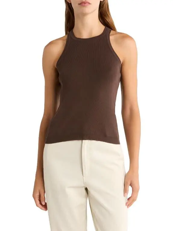 Max Mara Arnes Sweater Tank - Coffee