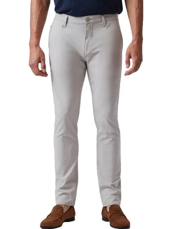 34 Heritage Verona Straight Leg Chinos - Grey Commuter Luxe
