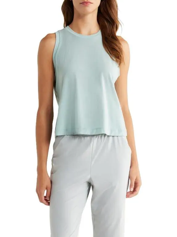 FREE FLY Elevate Lightweight Tank - Ocean Mist