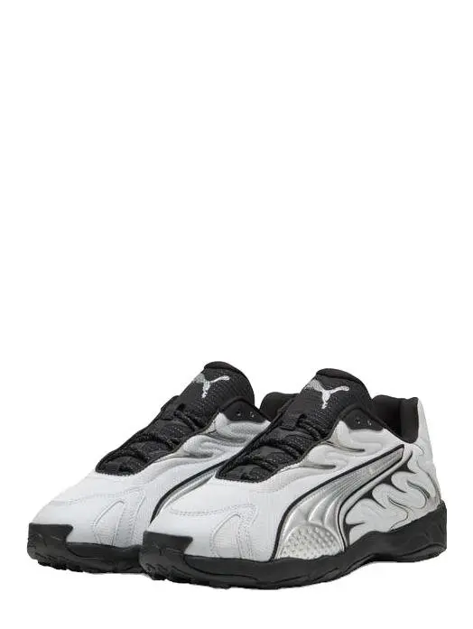 PUMA Inhale Smile Sneaker - Silver Mist/ Puma Black