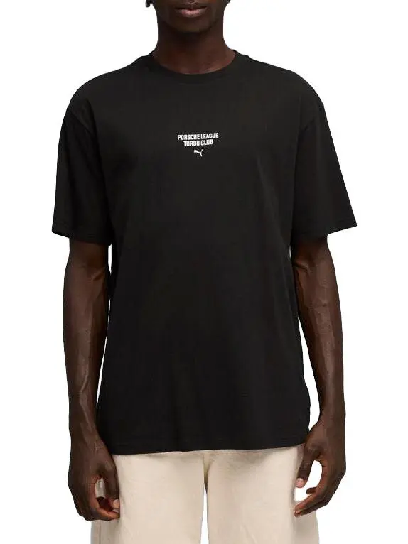 PUMA Porsche League 1 Graphic T-shirt - Puma Black
