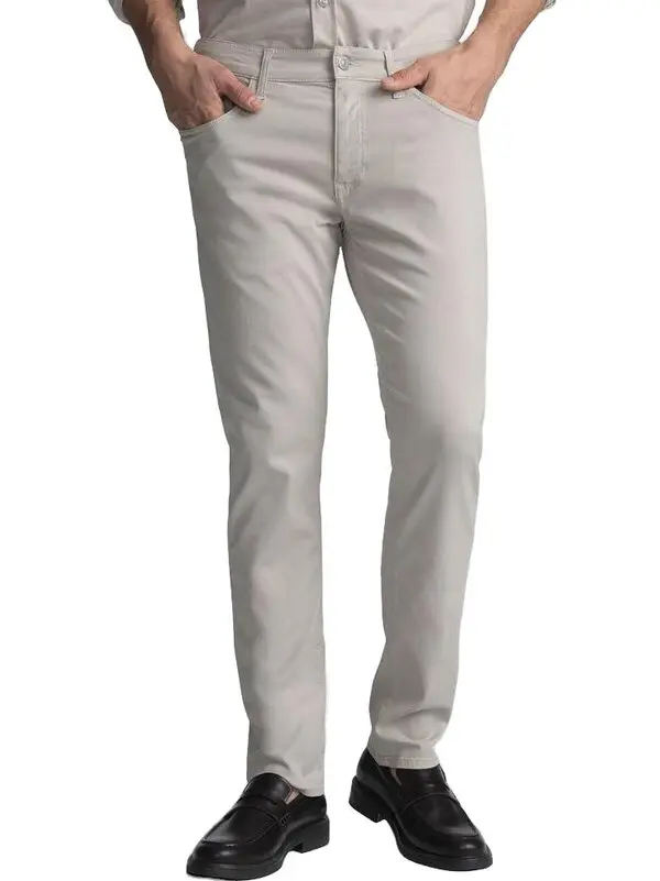 MAVI Jake Slim Fit Twill Pants - Pebble City