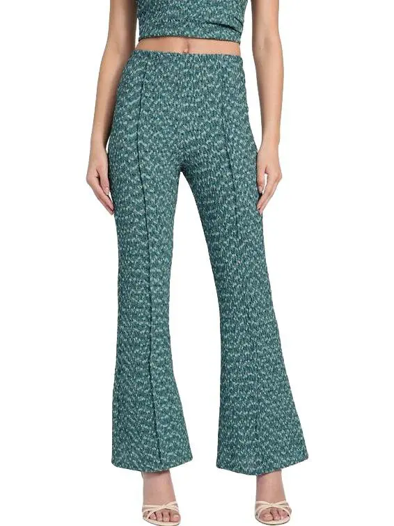Guess Naleny Seamed Open Stitch Pants - Forbidden Forest Multi
