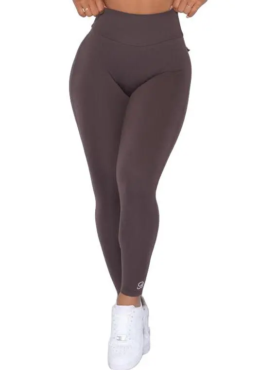 BOMBSHELL SPORTSWEAR Pocket Pop 2.0 Leggings - Truffle