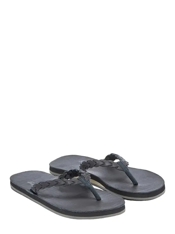 HARI MARI Meadows Braided Flip Flop - Storm