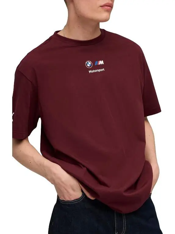 PUMA Bmw M Motorsport Car Graphic T-shirt - Ruby Shimmer