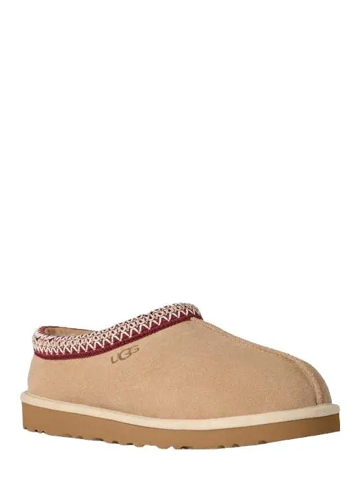 UGG Tasman Ii Shearling Lined Slipper - Driftwood/biking Red