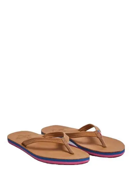 HARI MARI Hometown Fields Flip Flop - Texas/ Tan