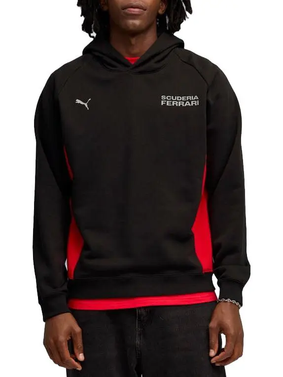 PUMA Scuderia Ferrari Lifestyle Graphic Hoodie - Puma Black