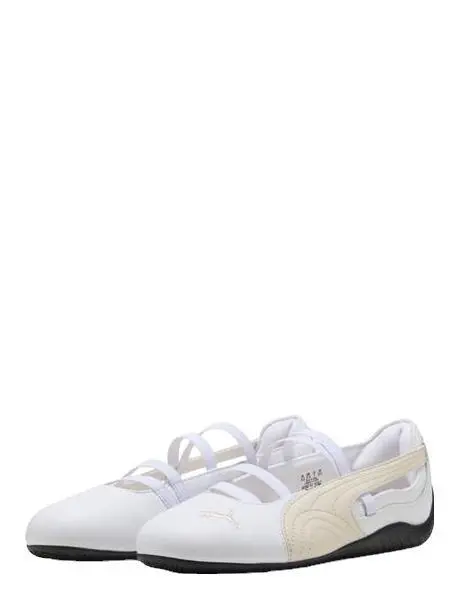 PUMA Speedcat Ballet Leather Sneakers - Puma White/ Alpine Snow