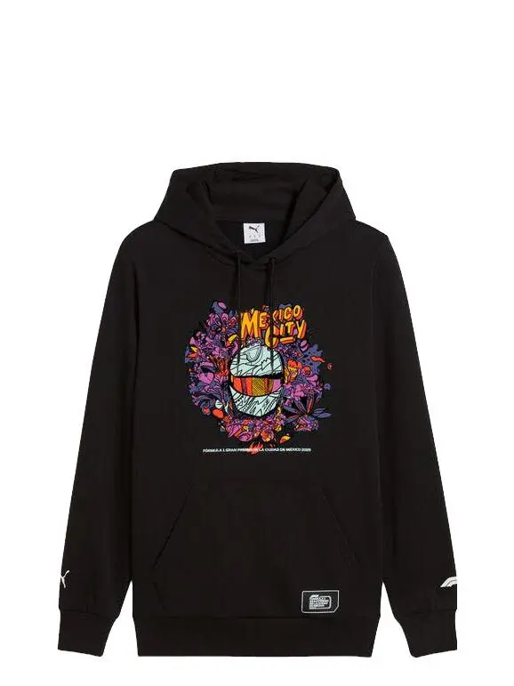 PUMA F1® Mexico Cotton Graphic Hoodie - Puma Black