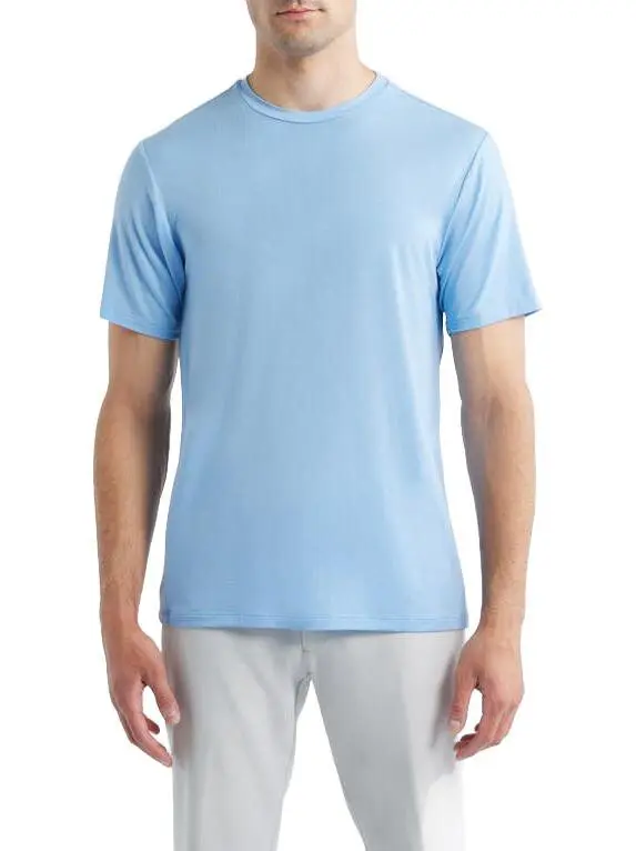 SWANNIES Ezra Performance Lyocell Blend T-shirt - Periwinkle