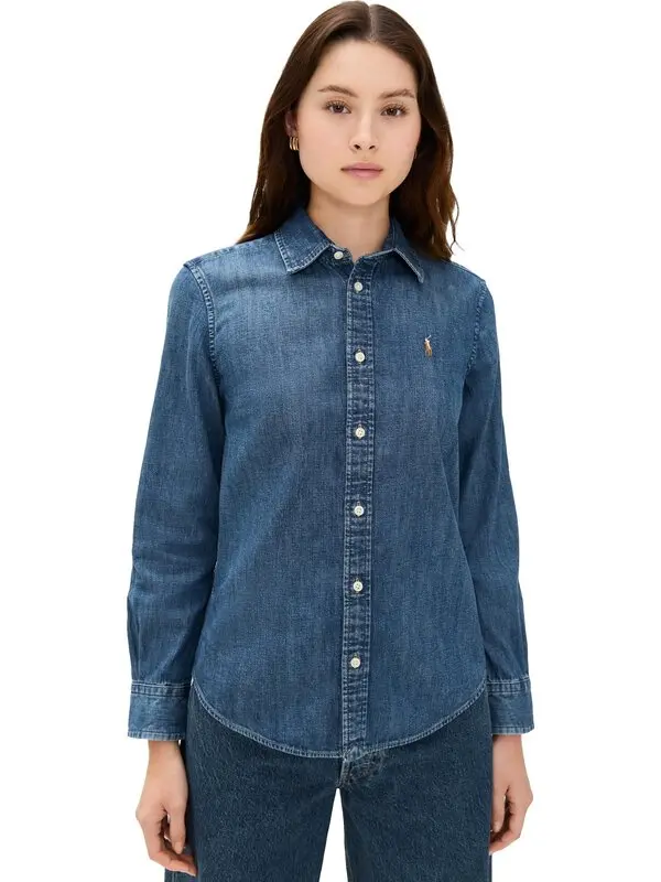 Polo Ralph Lauren Denim Button-down Shirt - Blue