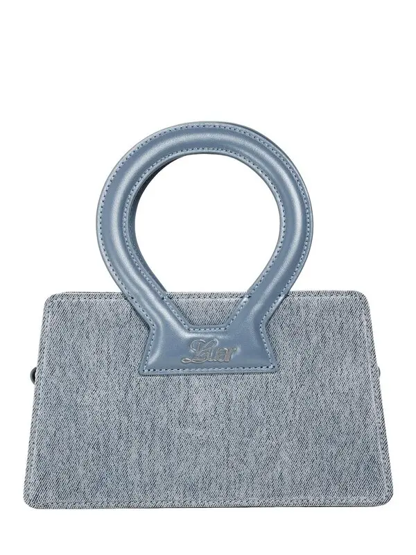 LUAR Small Ana Bag - Grey Enzyme Denim